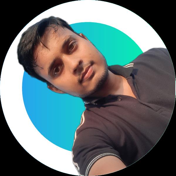 Face with leaf created by Pankaj Sharma